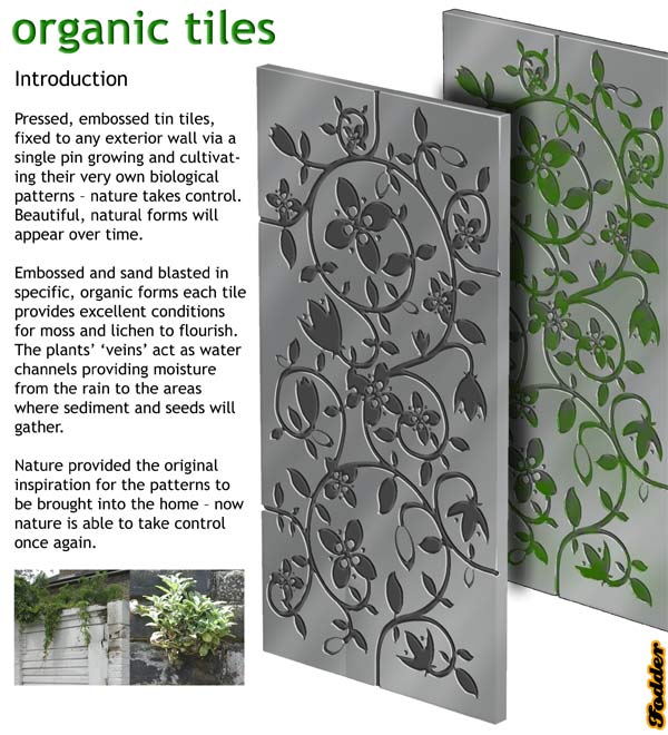 organic tiles | designboom.com