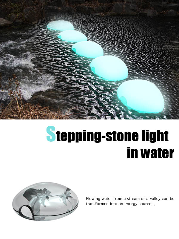 Stepping stone light | designboom.com