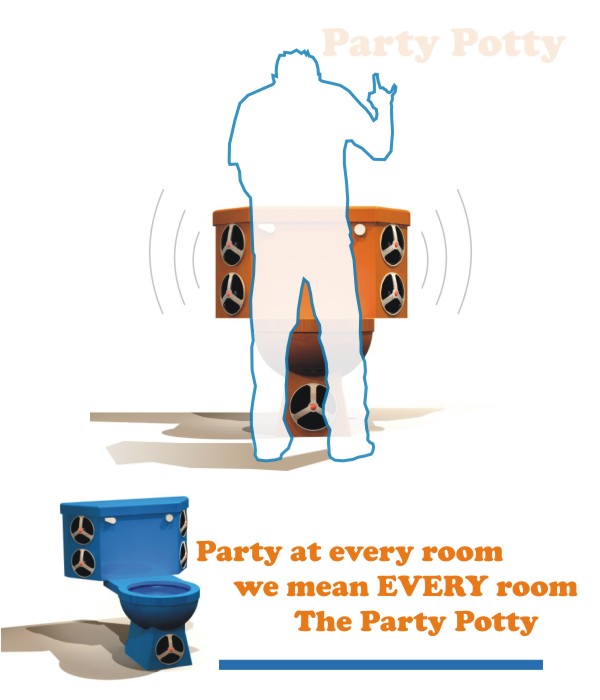 party potty | designboom.com