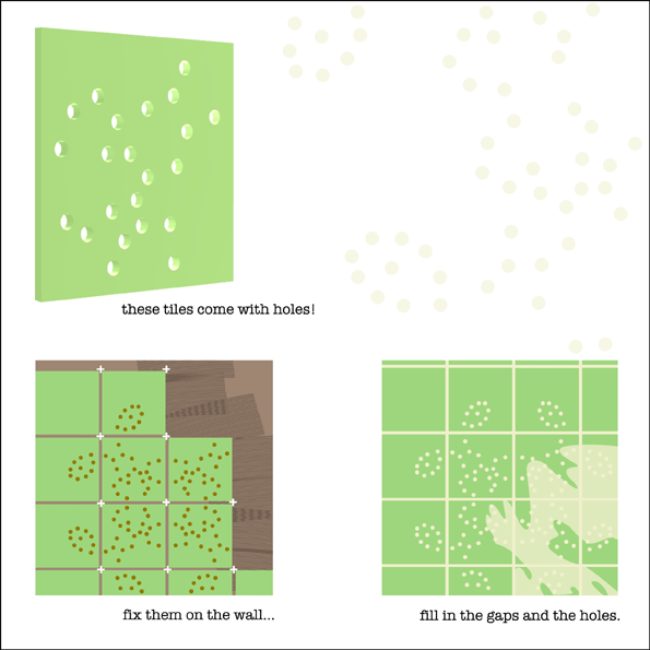 perforated tile | designboom.com