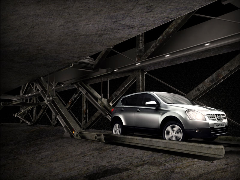 track parking | designboom.com