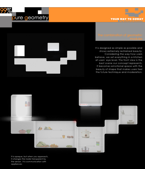 99% pure geometry | designboom.com