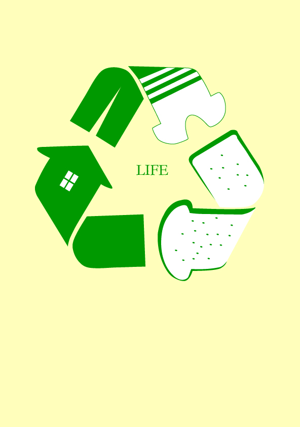 recycle life | designboom.com