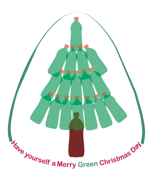 Recycle Xmas tree | designboom.com