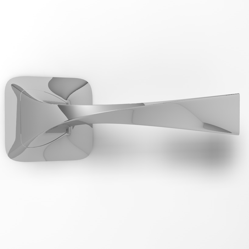 ribbon handle | designboom.com