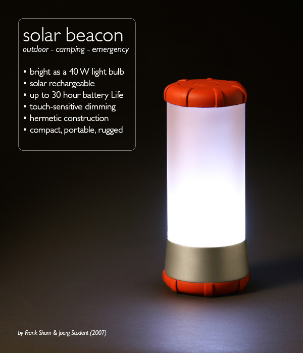solar beacon | designboom.com