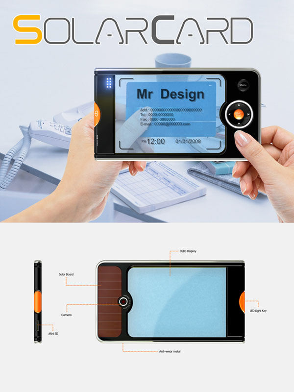 Solarcard | designboom.com