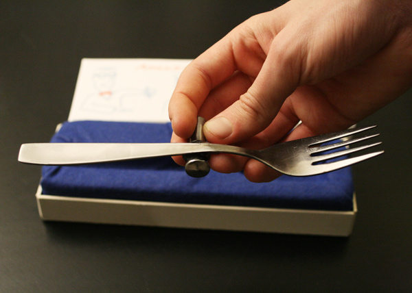 Spinning fork | designboom.com