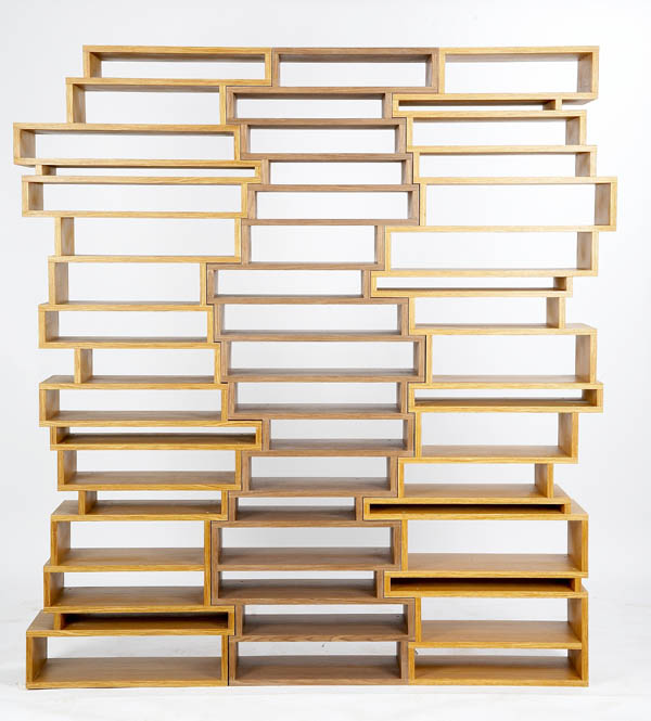 stacked books | designboom.com