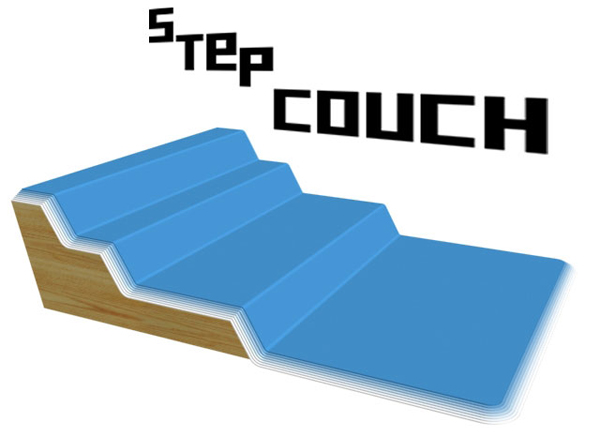 step couch | designboom.com