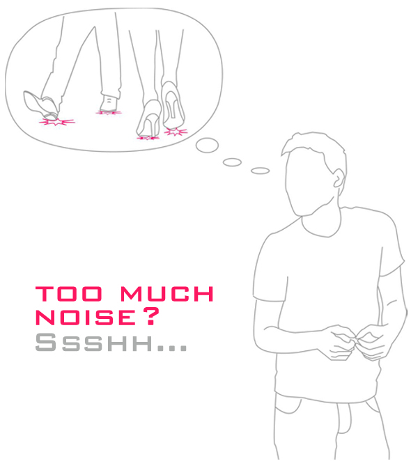 ssshhhh!! soles | designboom.com