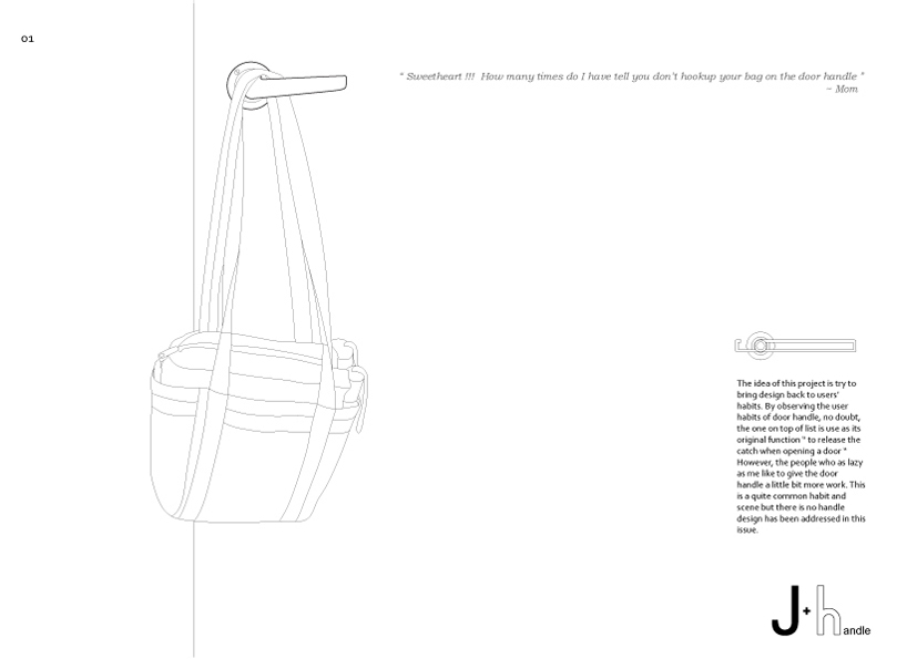 J+handle | designboom.com