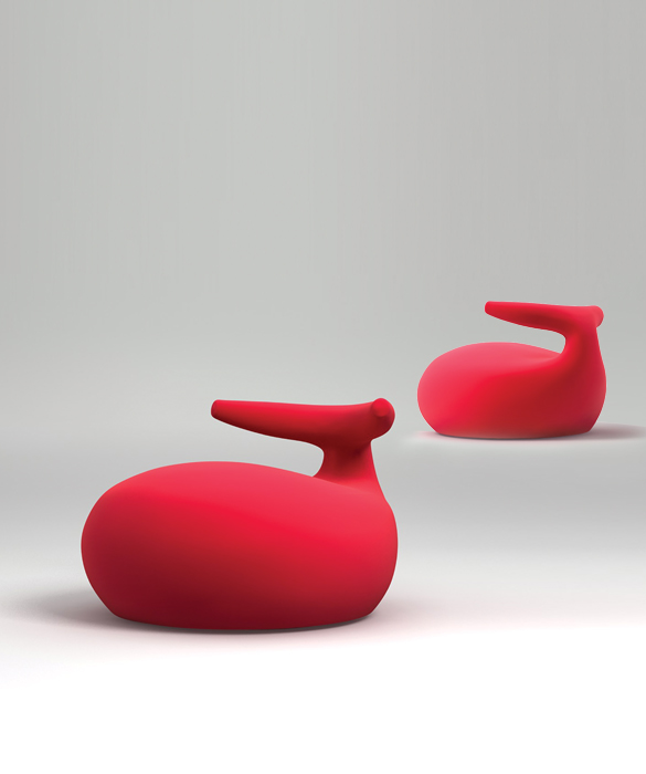 whale chair | designboom.com