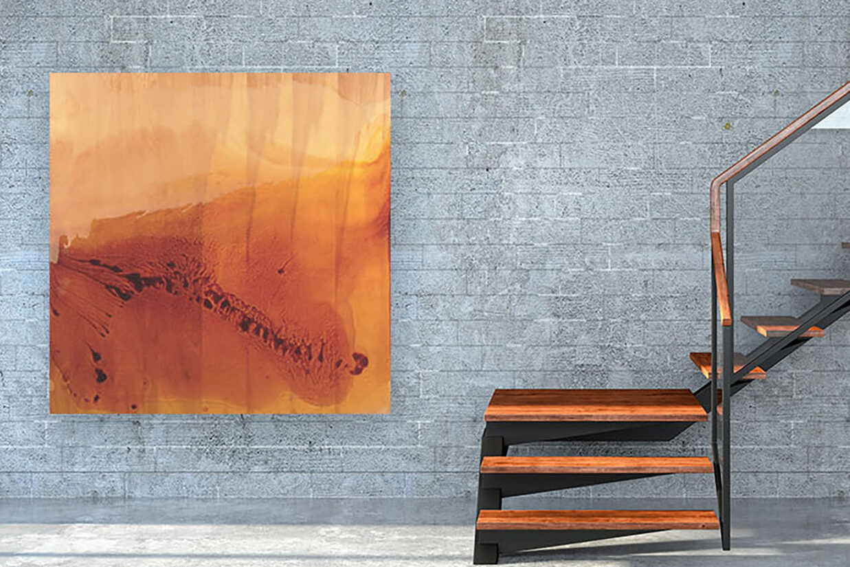 RHSF X11 – Original painting on birch panel, with shellac, wax and ...