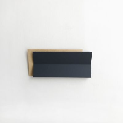 V / envelope and key holder is an elegant bill organizer | designboom shop