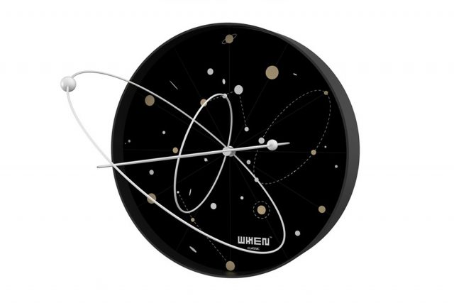 The solar system clock restores the moving status of three stars ...