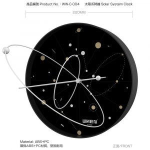 The solar system clock restores the moving status of three stars ...