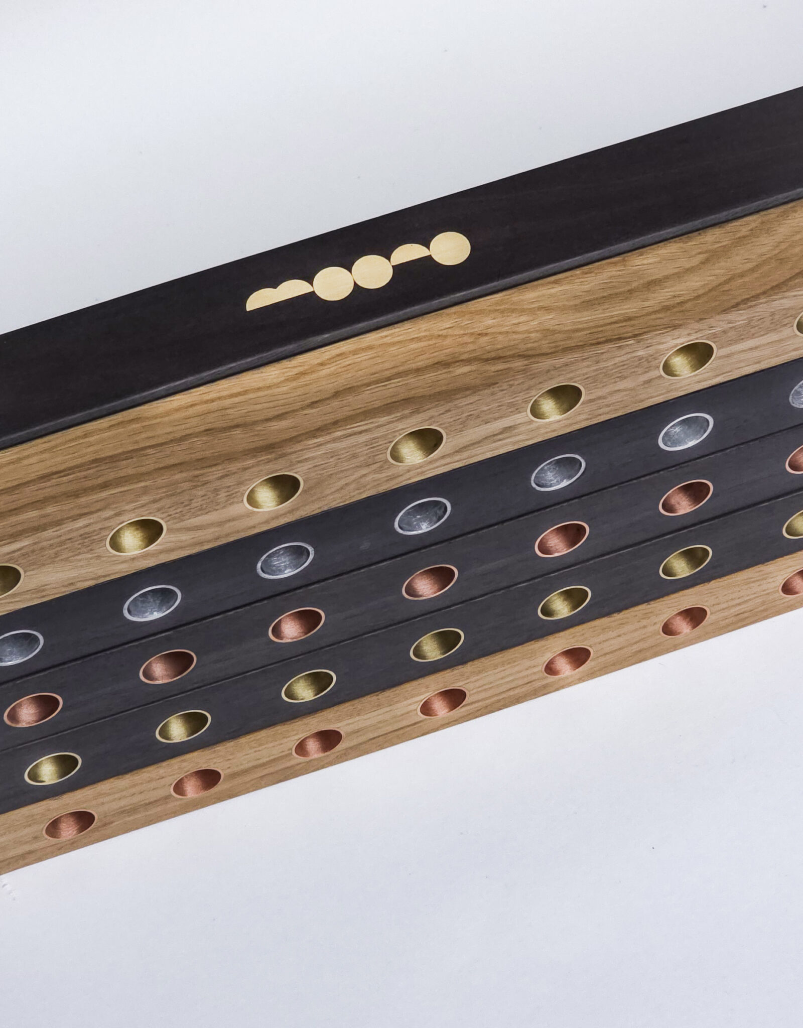 MOONO Sliding Lighting – Sculptural Oak & Walnut Light with Adjustable ...