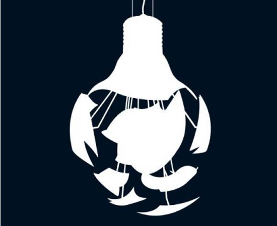 the 'scheisse' pendant lamp by northern lighting