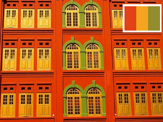 color in architecture