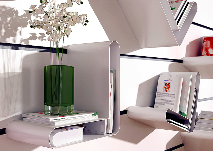 fly shelf | designboom.com