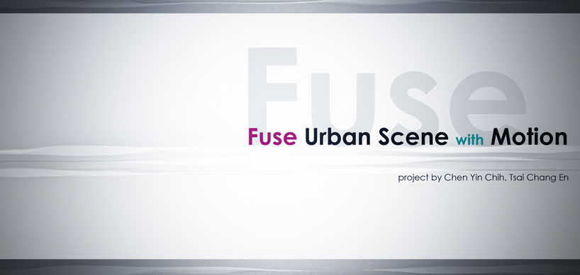 fuse fuse urban scene with motion | designboom.com