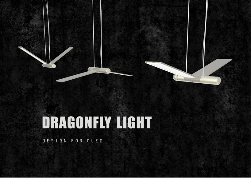 dragonfly light | designboom.com