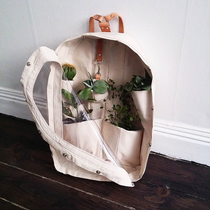 Fashion gardening - Backpack | designboom.com
