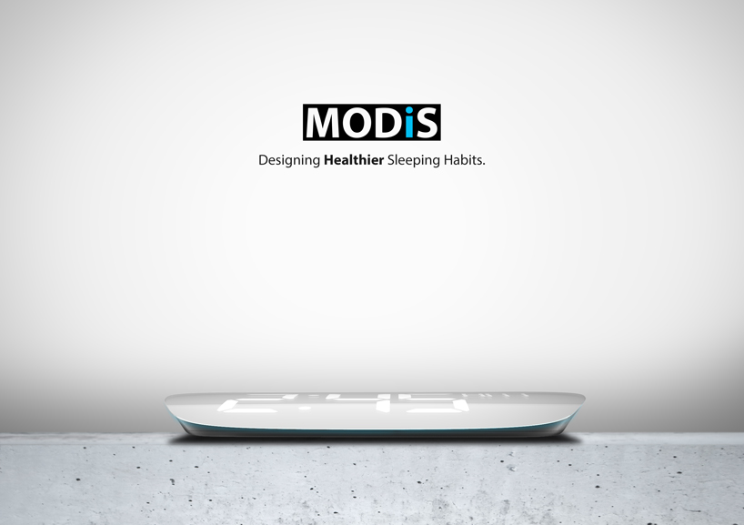 Modis Interactive Alarm Clock | designboom.com