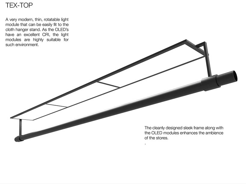 Tex-top lighting | designboom.com