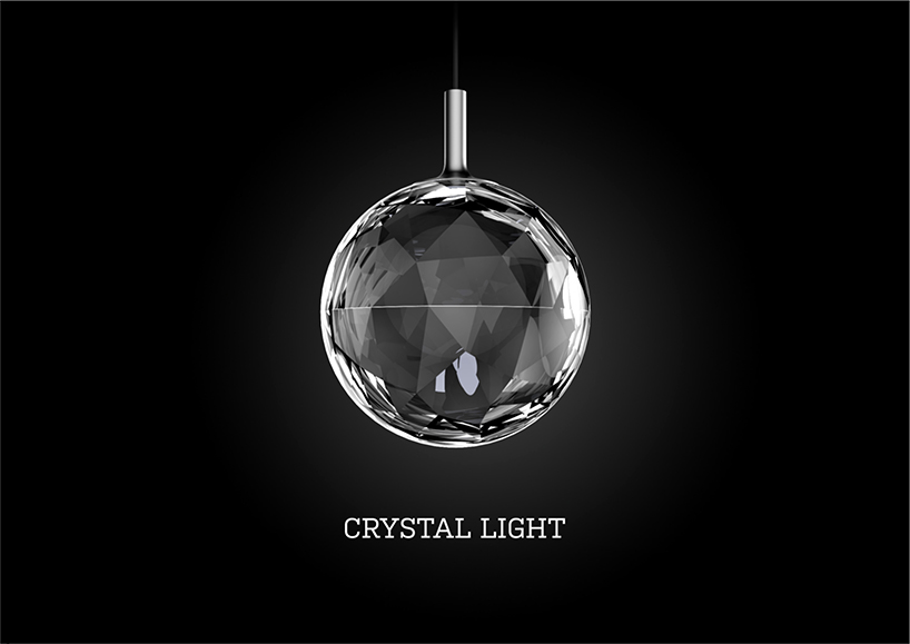 CRYSTAL LIGHT | designboom.com