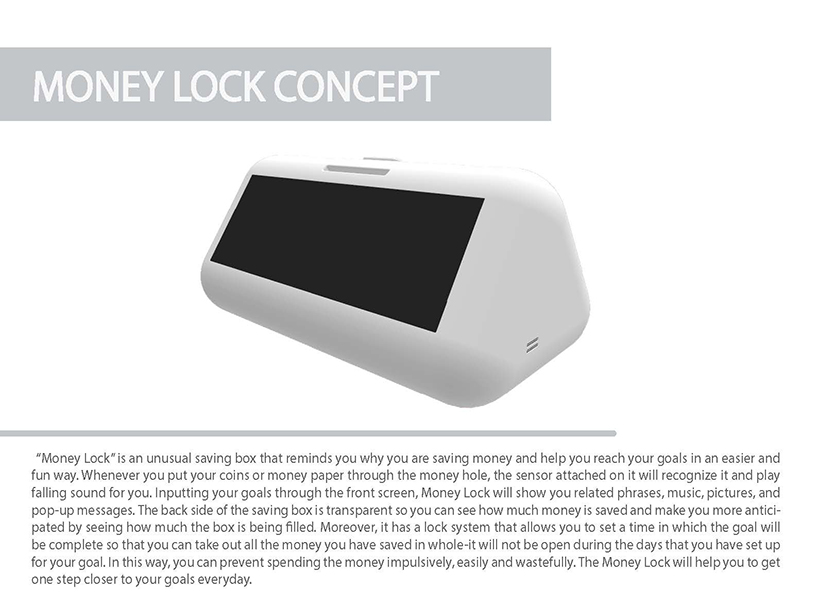 Money Lock | designboom.com