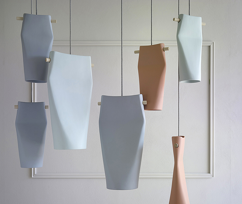 skrivo dent lamp reinterprets clay throwing processes