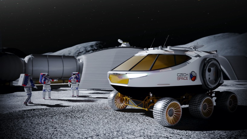 electric lunar rover LUNIAQ unveiled by XTEND design in europe's ...
