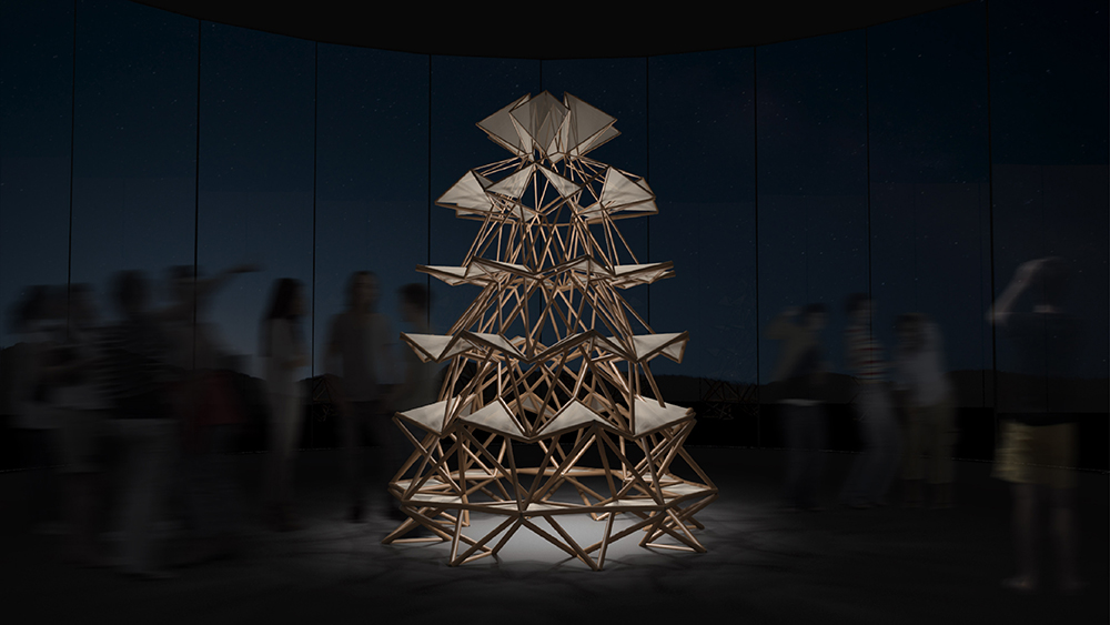 Weaving a Tree | designboom.com