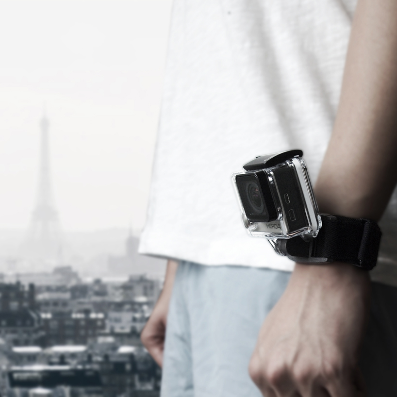 always ready to capture moments, hybrid strap puts your GoPro securely ...