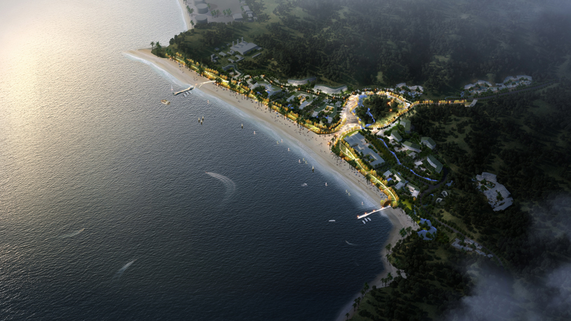 masterplan of xiasha wander bay, shenzhen by FCHA architecture