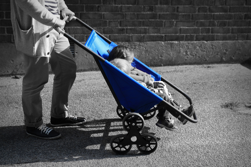 jade olsson enables double mobility with t(w)o go push-chair