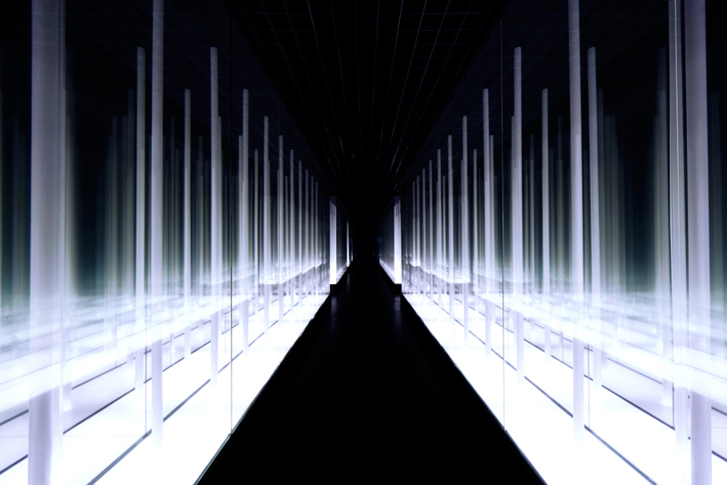 prism design simulates infinity with reflective bamboo forest in wuxi