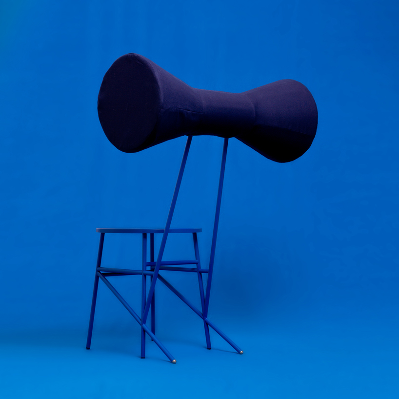 kevin hviid references architectural lines in chair collection