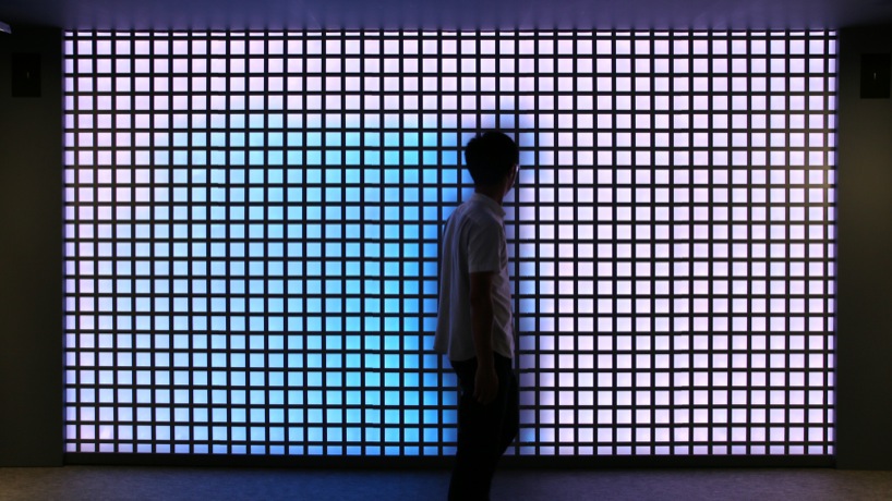 color kinetics japan and ranagram create interactive LED facade
