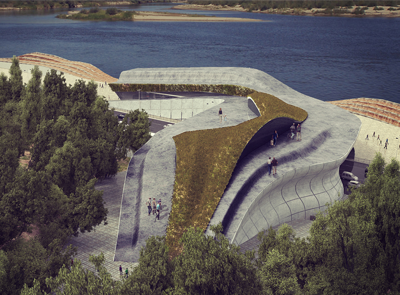 taras kashko presents concept for youth cultural centre in kiev
