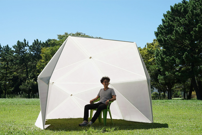 tsukagoshi miyashita sekkei foldable half dome