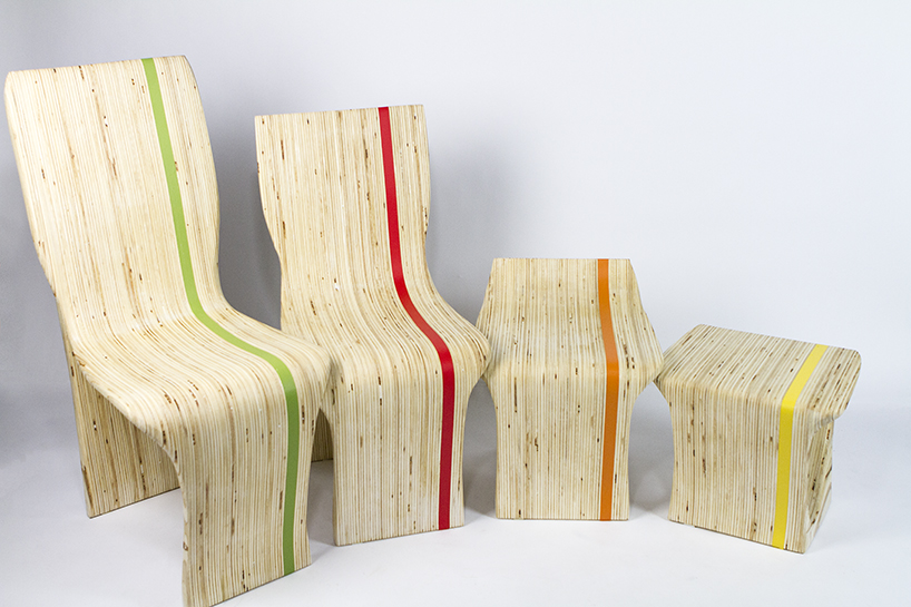 lynn yuhan lin stacks OTT nesting chair collection