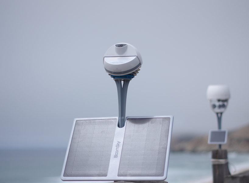 bloomsky, a community-based smart weather camera station