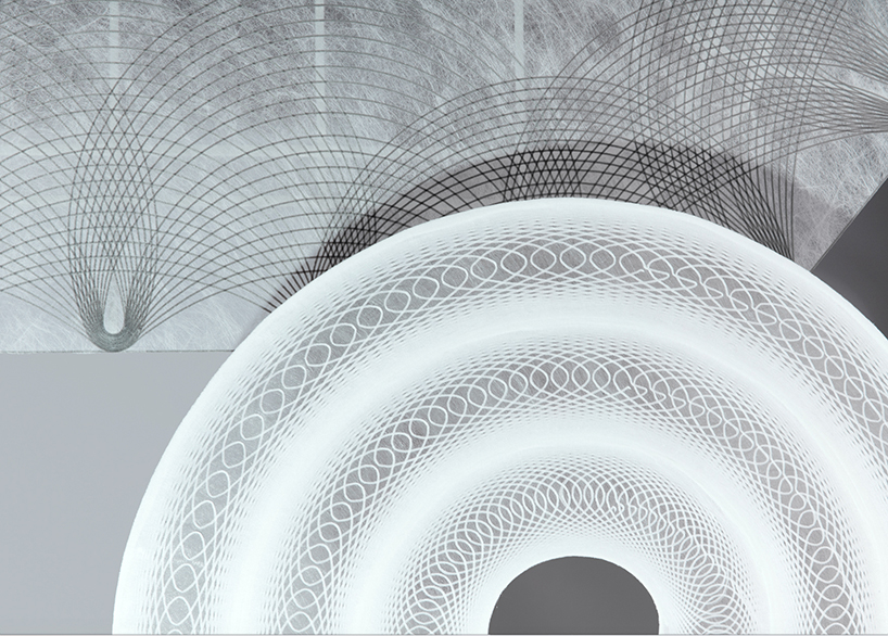 rick tegelaar 3D prints mesmerizing panels made of colback yarn