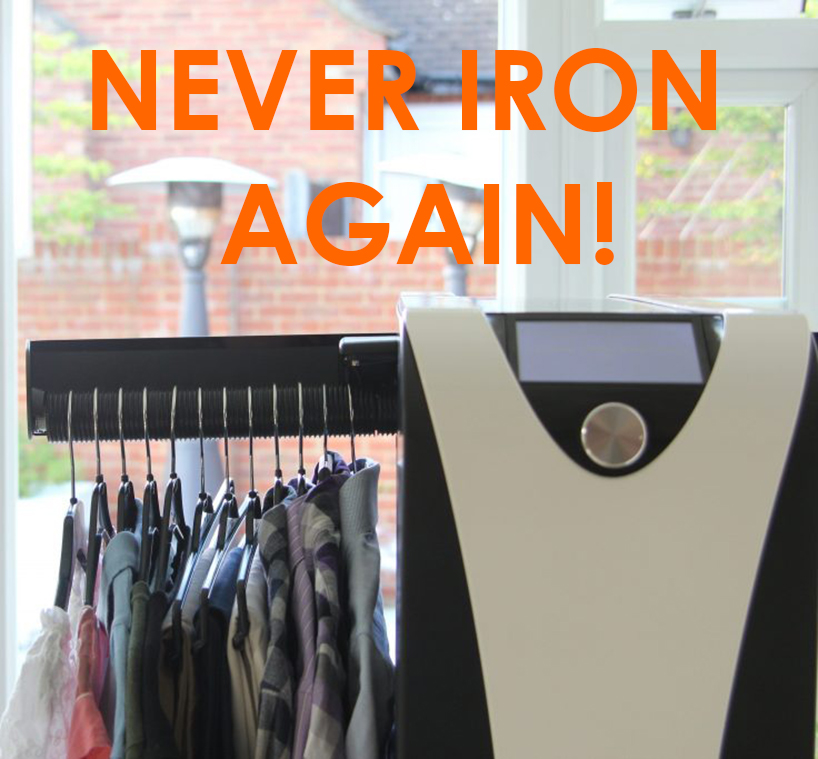 meet effie: the world’s first domestic automated ironing machine