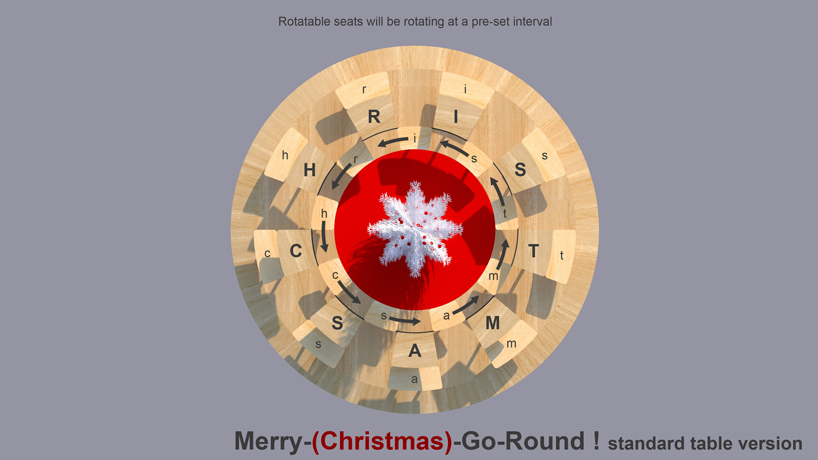 Merry-(Christmas)-Go-Round | designboom.com