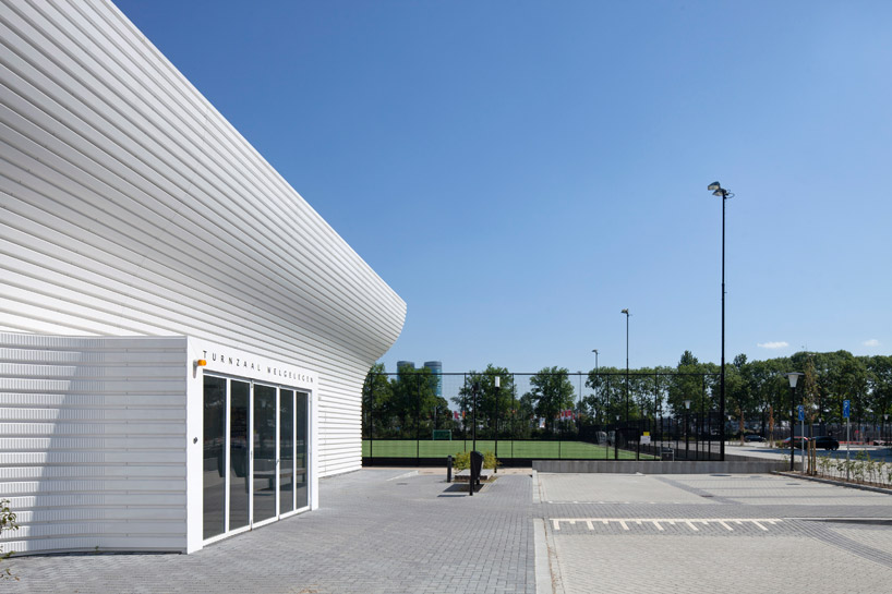 NL architects: gym hall TNW in utrecht complete