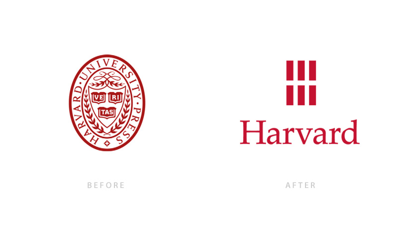 chermayeff & geismar: harvard university press logo